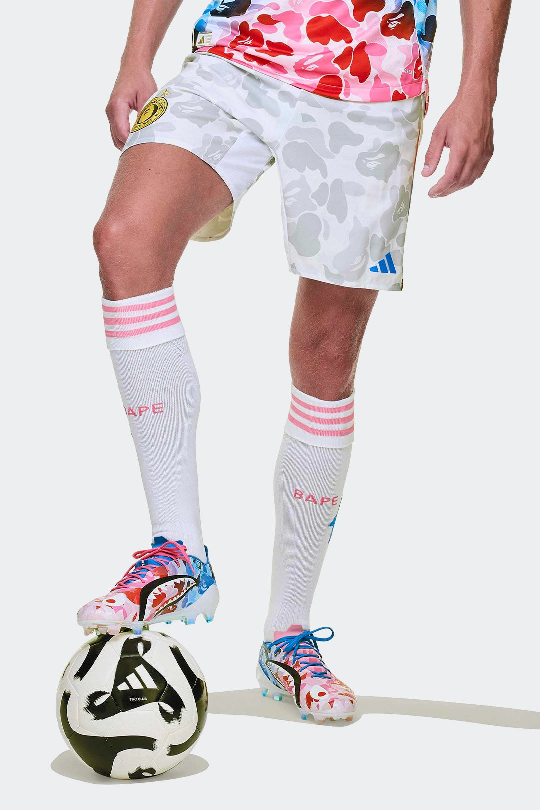 Adidas Short X Bape Blanco KB2205 | HYPE