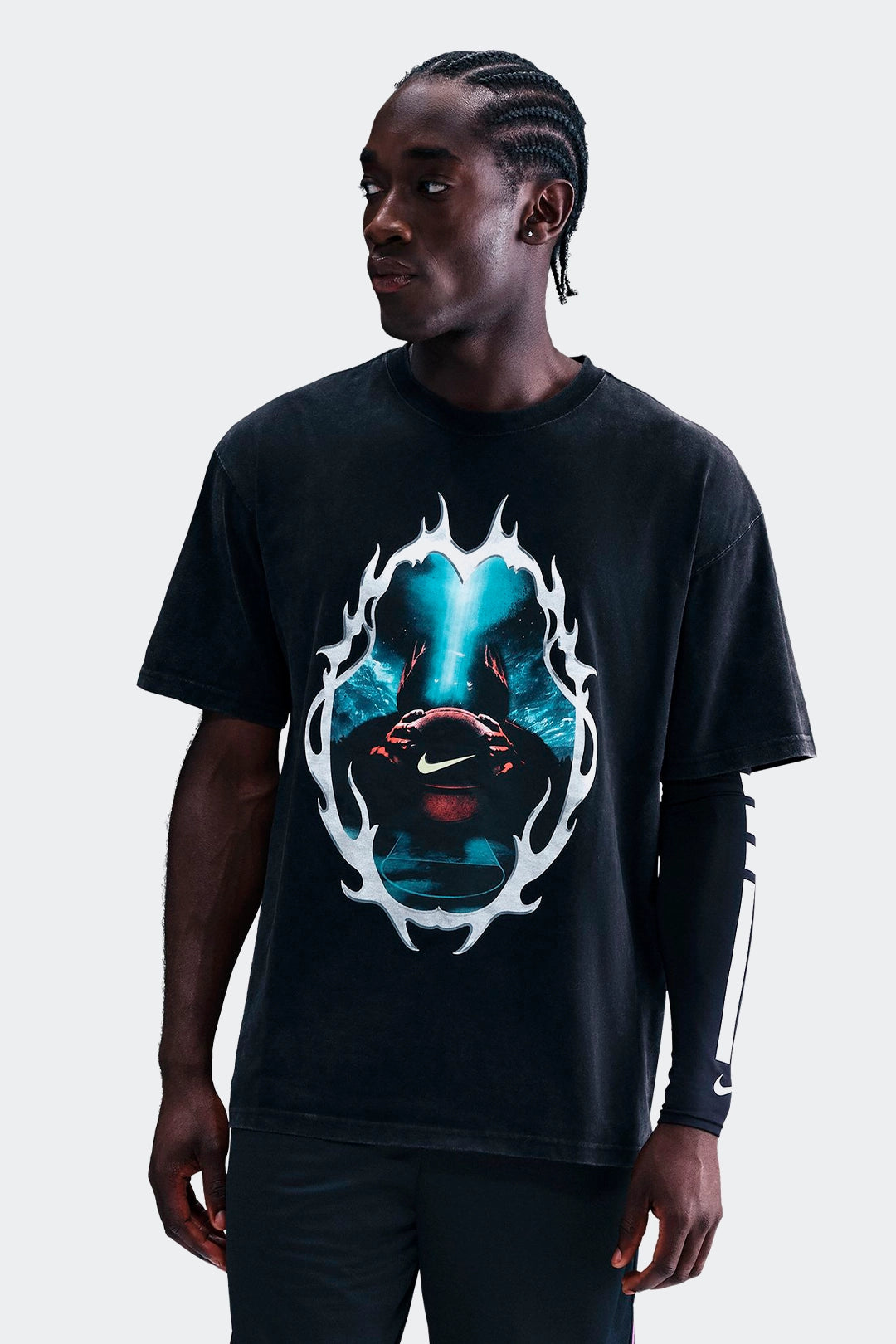 Nike Camiseta Flames IF1833-010 | HYPE
