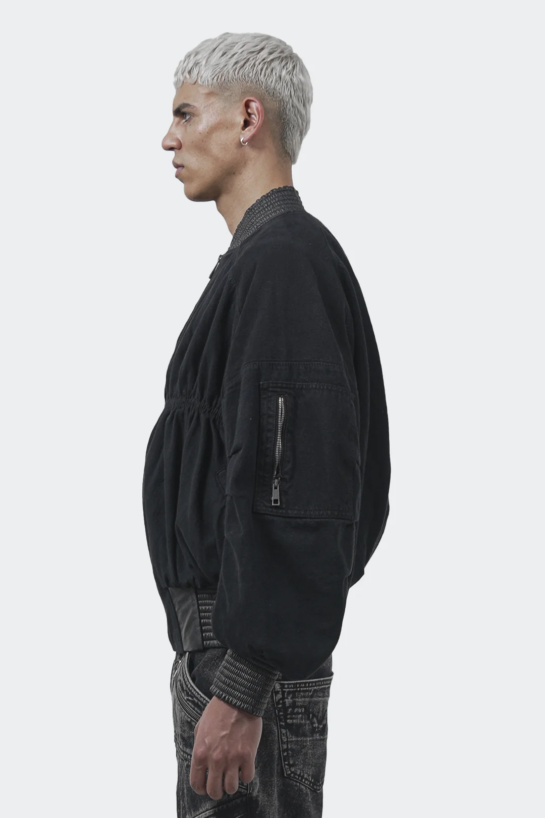 VENENO CHAQUETA DENIM CUERO BOMBER | Hype – HYPE